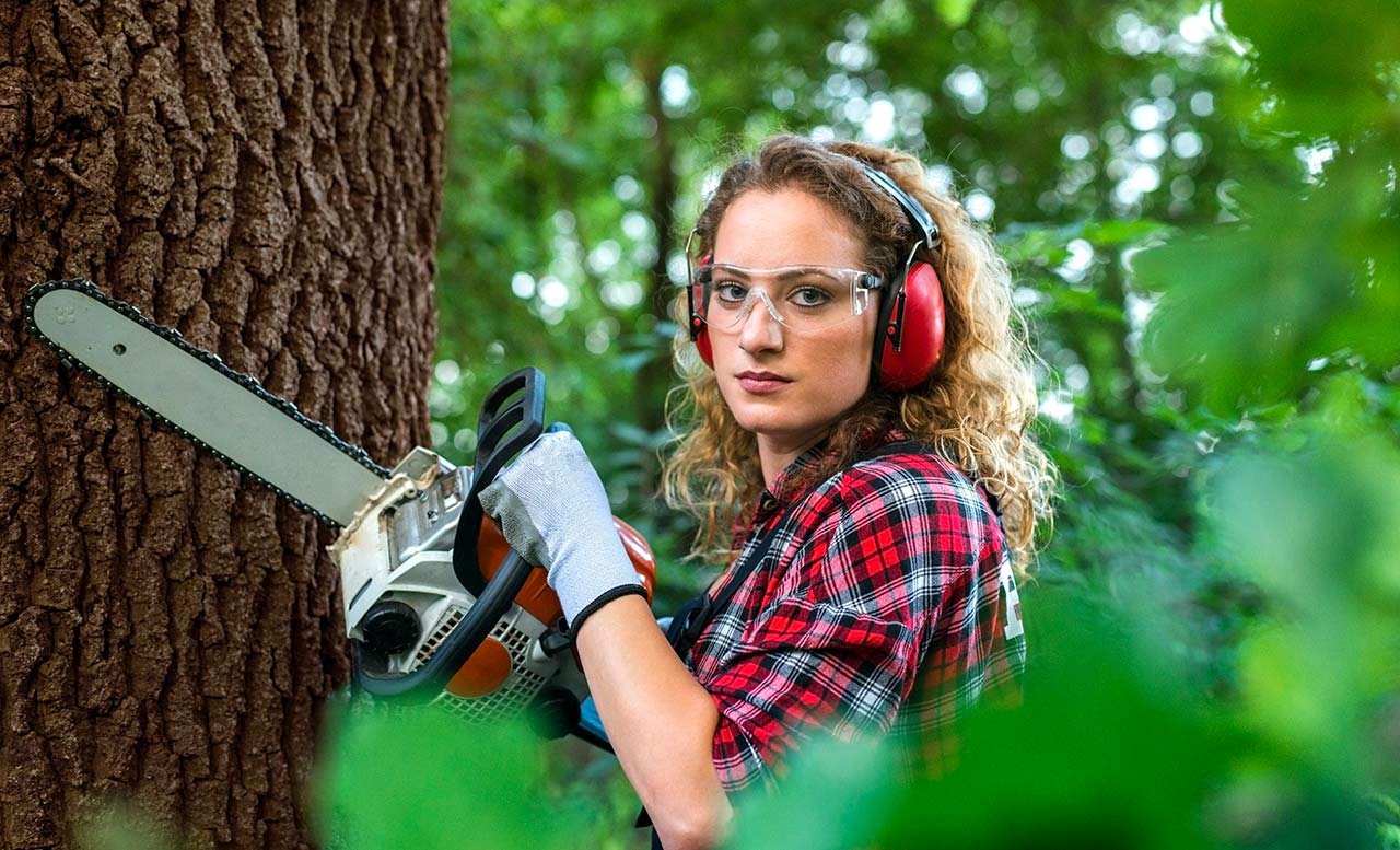 How To Fell A Leaning Tree